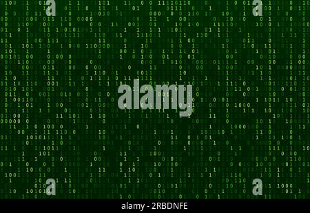 Binary computer code repeating vector background illustration Stock Vector Image & Art - Alamy