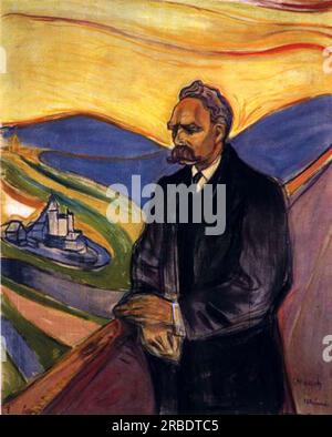 Friedrich Nietzsche, 1906, by Edvard Munch, in the Munch Museum and Art ...
