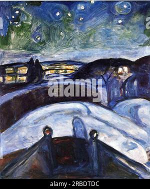 Edvard Munch - Landscape (1 Stock Photo - Alamy