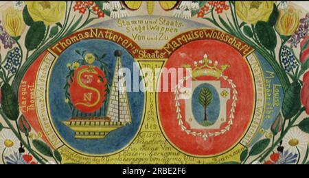 August Natterer Wappen Stock Photo - Alamy