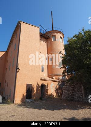 Main building of Fort Royalm, Cannes Stock Photo - Alamy