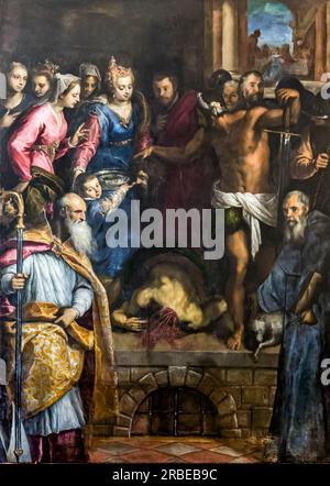 Painting 'Martirio di San Giovanni Vescovo' by Giovan Battista Tiepolo ...