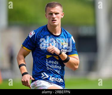Ash Handley of Leeds Rhinos before the Betfred Super League round 20 ...