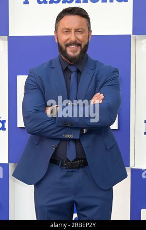 Federico Ruffo beim Photocall 'Palinsesti Rai 2023-2024' im Centro di ...