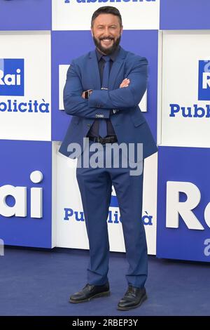 Federico Ruffo beim Photocall 'Palinsesti Rai 2023-2024' im Centro di ...