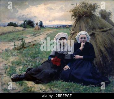 Pearce Charles Sprague - in the Poppy Field - French School - 19th and ...