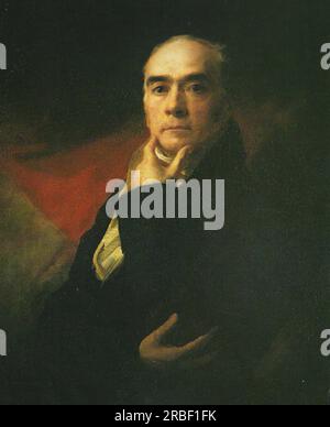 Henry Raeburn - Self Portrait C 1820 Stock Photo - Alamy