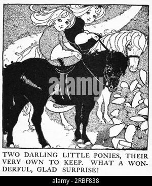 Illustration from Arabella and Araminta Stories 1895 by Ethel Reed ...