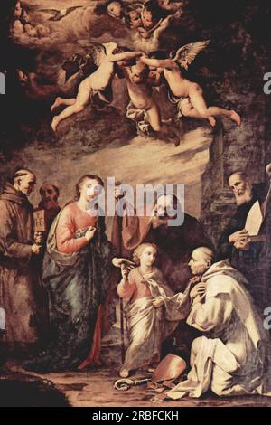 Jusepe De Ribera - St Bruno Carthusian 1643 Stock Photo - Alamy