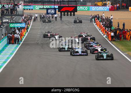 The two modified F2 cars of the fictional drivers Joshua Pearce and ...