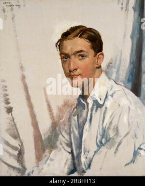 A portrait by Irish artist William Orpen, depicting Susan Vanderpoel ...
