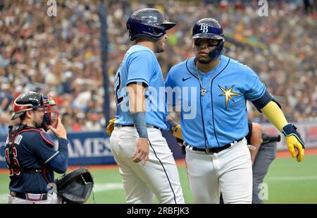 Tampa Bay Rays' Jonathan Aranda against the New York Yankees during the ...