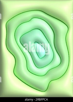 Modern Abstract 3D rendered curved ripple background design Stock Photo ...