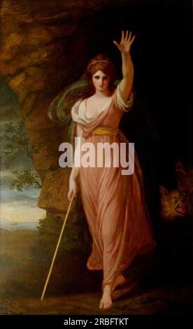 Lady Hamilton as Circe' George Romney Stock Photo - Alamy