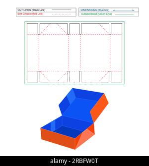 Self erecting box, corrugated folding carton box and corrugated ...