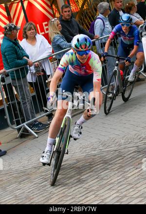 Alex Morrice (Canyon SRAM) in action on the opening lap of Parcours ...