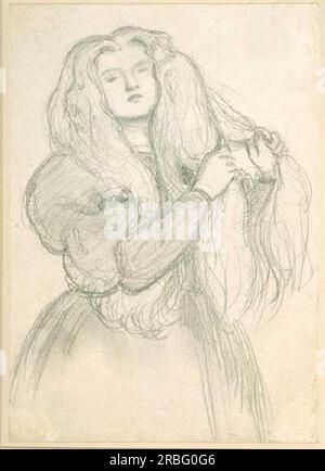 Annie Miller 1877 by Dante Gabriel Rossetti Stock Photo - Alamy
