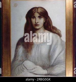 Alexa Wilding 1877 by Dante Gabriel Rossetti Stock Photo - Alamy