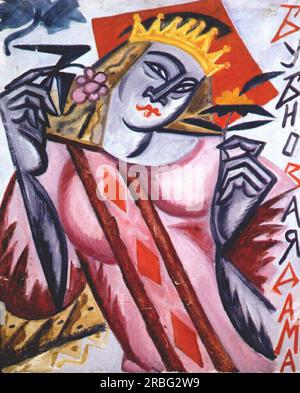 Olga Rozanova - Queen Diamonds 1915 Stock Photo - Alamy