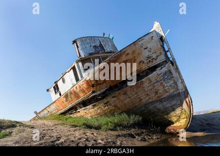 Shipwreck near Point Reyes National Seashore Stock Photo - Alamy