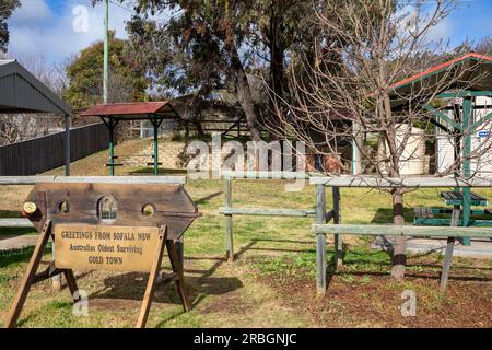 Gold town Sofala in regional New South Wales, Australia's oldest ...