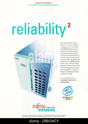 Fujitsu computers Fujitsu computer magazine advert vintage paper ...