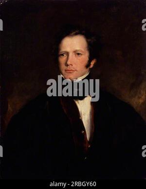 This portrait of Frederick Marryat by John Simpson captures the ...