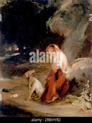 Thomas Sully - Portrait of a Child Stock Photo - Alamy
