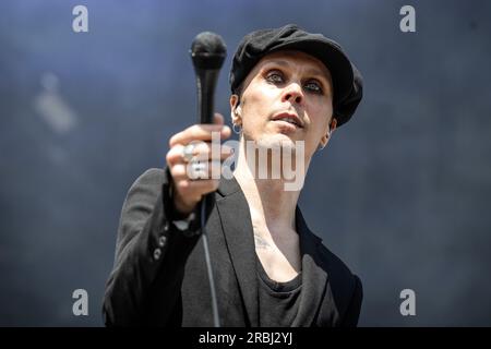 Oslo, Norway. 23rd, June 2023. The Swedish rock band Ghost performs a ...