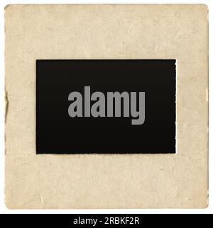 35mm slide frames on white background Stock Photo - Alamy