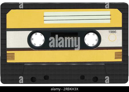 Audio Cassette Tape. a high resolution. isolated on white background ...