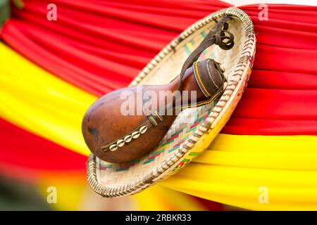 Calabash gourd decoration setup Stock Photo - Alamy