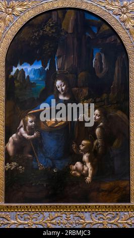 The Virgin of the Rocks by Italian Renaissance painter Leonardo da ...