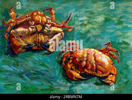 Two Crabs, Vincent van Gogh, 1889 Stock Photo - Alamy