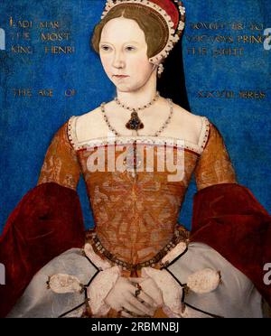Queen Mary I, 1544, master John Stock Photo - Alamy