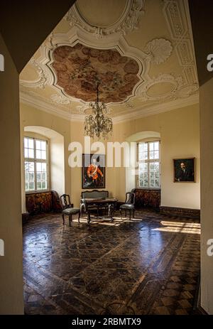Room in the Corvey Castle in Höxter, Germany Stock Photo - Alamy