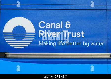 Canal & River Trust corporate logo Stock Photo - Alamy
