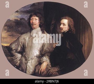 *Sir Endymion Porter and van Dyck* is a portrait painting by Anthony ...