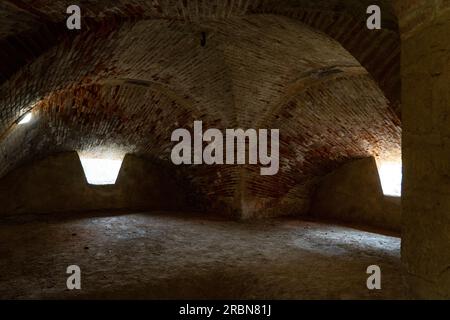 Underground staircase or underground staircase with 734 steps under ...