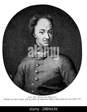 Death of King Charles XII, 1718, Anonymous, 1735 The death of the ...