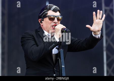 Puscifer performing on stage in June 2023 Stock Photo - Alamy