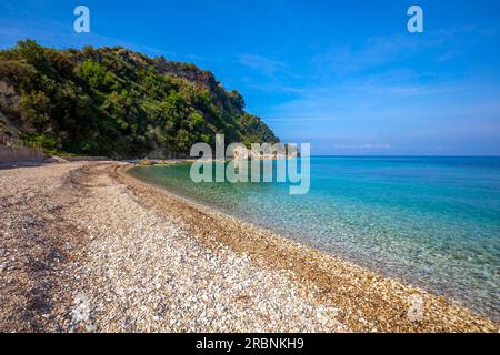 Potami Beach, Himara, South coast, Albania, Europe Stock Photo - Alamy