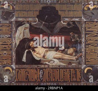 Viktor Vasnetsov - Shroud Christ 1901 Stock Photo - Alamy