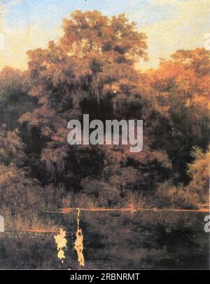 Ahuehuetes de Chapultepec 1872 by Jose Maria Velasco Stock Photo - Alamy