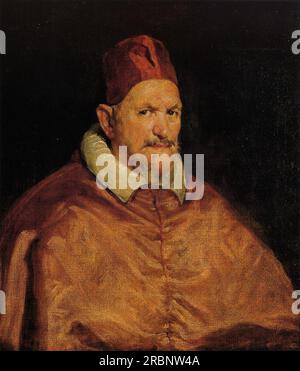 Portrait of Pope Innocent X 1650 by Diego Velazquez Stock Photo - Alamy