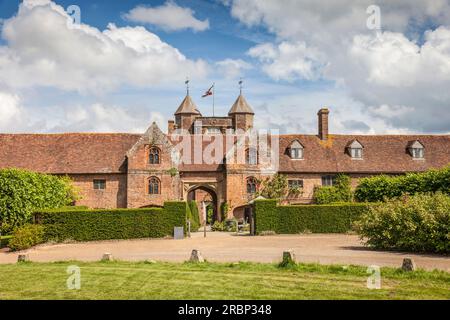 Entrance portal to Sissinghurst Castle Garden, Cranbrook, Kent, England ...