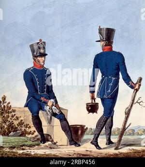 Part of a Series Chronicling the Uniforms of Napoleon's Grande Armée ...