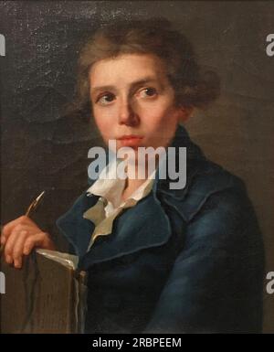 Jacques Louis David - Portrait of Joseph-Nicolas Barbeau du Barran ...