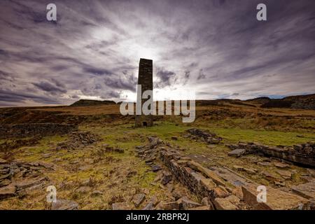 Musbury Heights, old quarry workings, Rossendale Stock Photo - Alamy