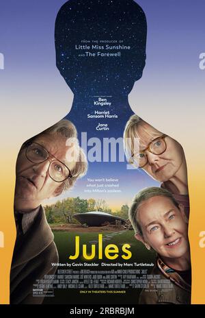 Jules movie poster Ben Kingsley, Jane Curtin, Harriet Sansom Harris ...